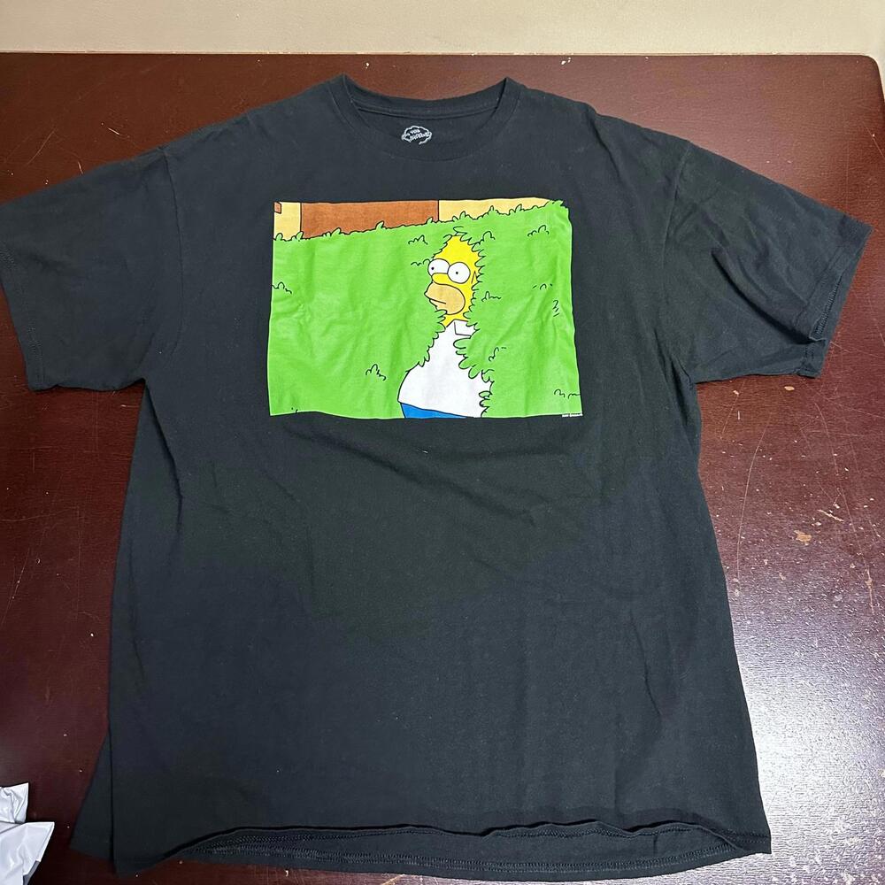 The Simpsons Homer Simpson Meme Black Men’s T-Shirt L… - Gem